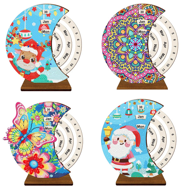Calendrier rotatif avec peinture diamant – Trendy Diamond Painting
